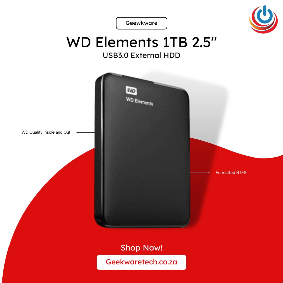 WD Elements Portable Hard Drive: Your Reliable Storage Companion on th ...